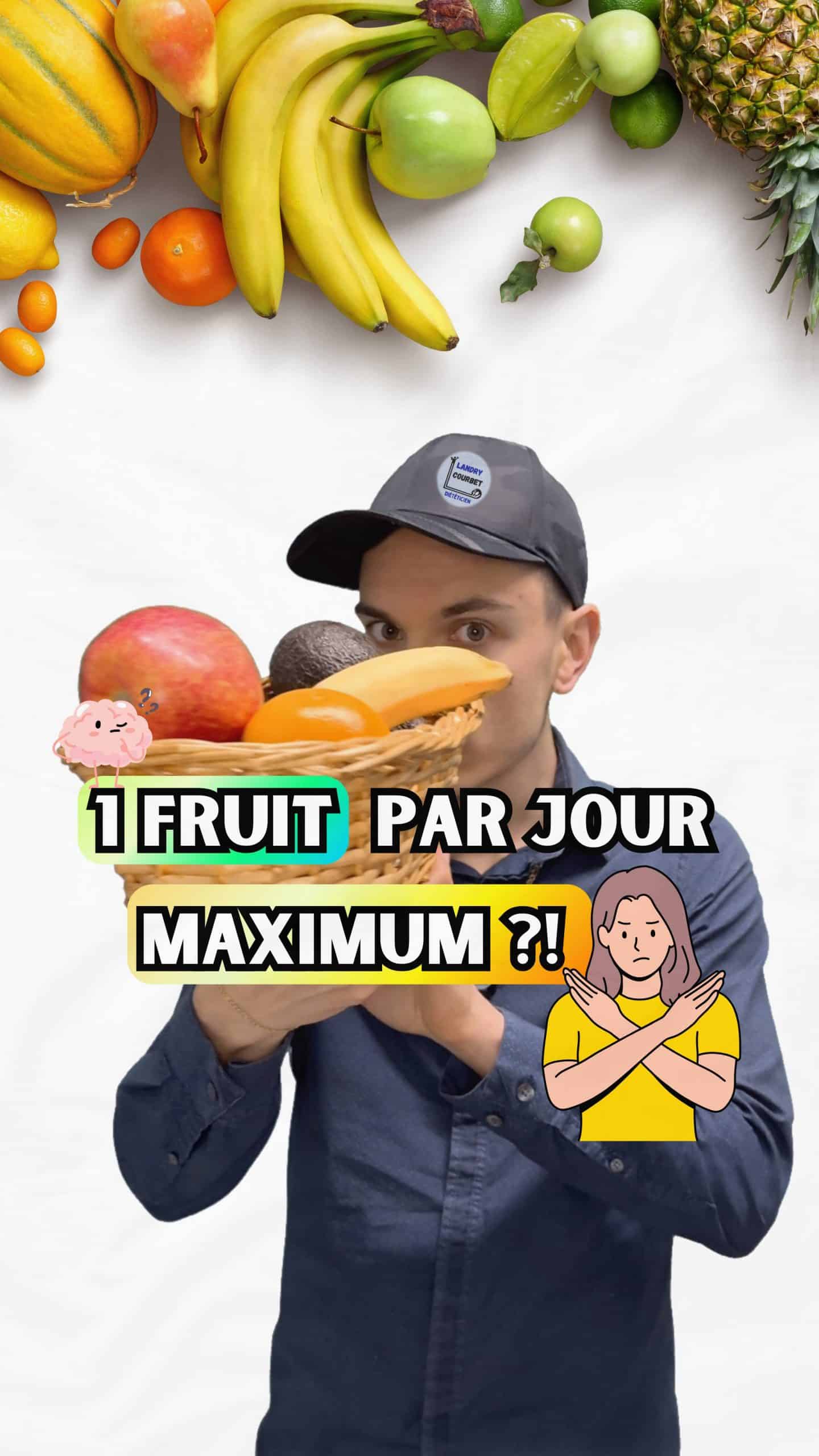 Combien de fruits par jour, 1 maximum ?! - Landry COURBET - Diététicien ...